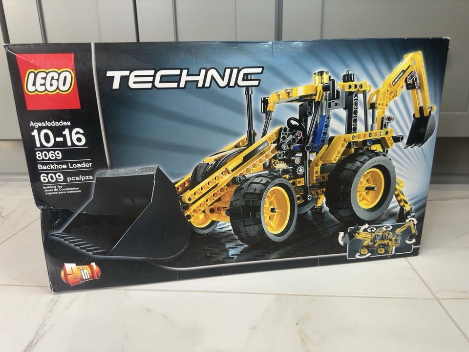 NEW 8069 Lego TECHNIC Backhoe Loader Log Handler Building Toy SEALED ...
