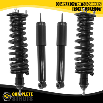 2003-2005 Mercedes ML350 Front Shock Absorbers & Rear Complete Strut ...