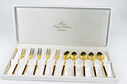*Martian Original Collection 10 Piece RED Dessert Set/Cake Forks ...