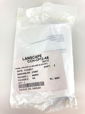 NOS - Corning CCH-CP12-A8 Panel 3 LC MM/Multimode, Duplex, 6 Fiber 62 ...