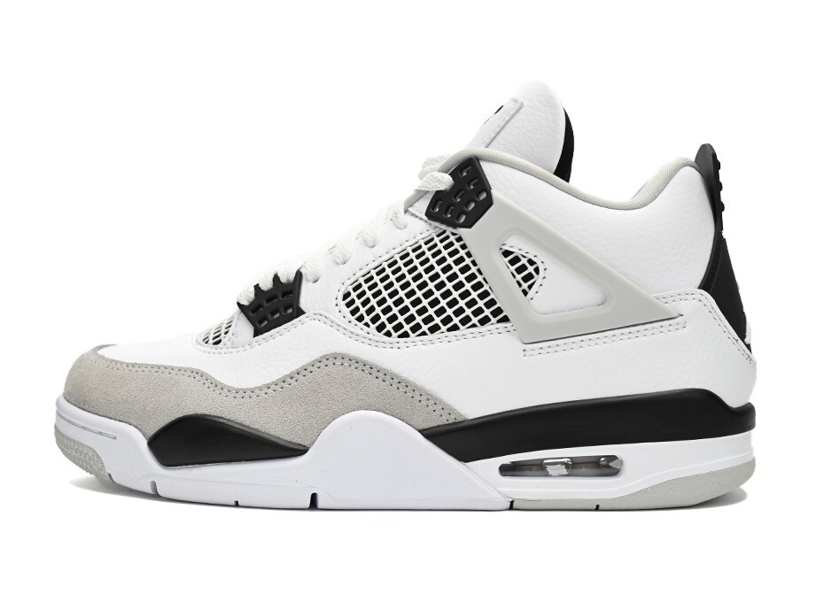 Air Jordan 4 Retro High Top Military Black Men's Basketball Shoes | eBay