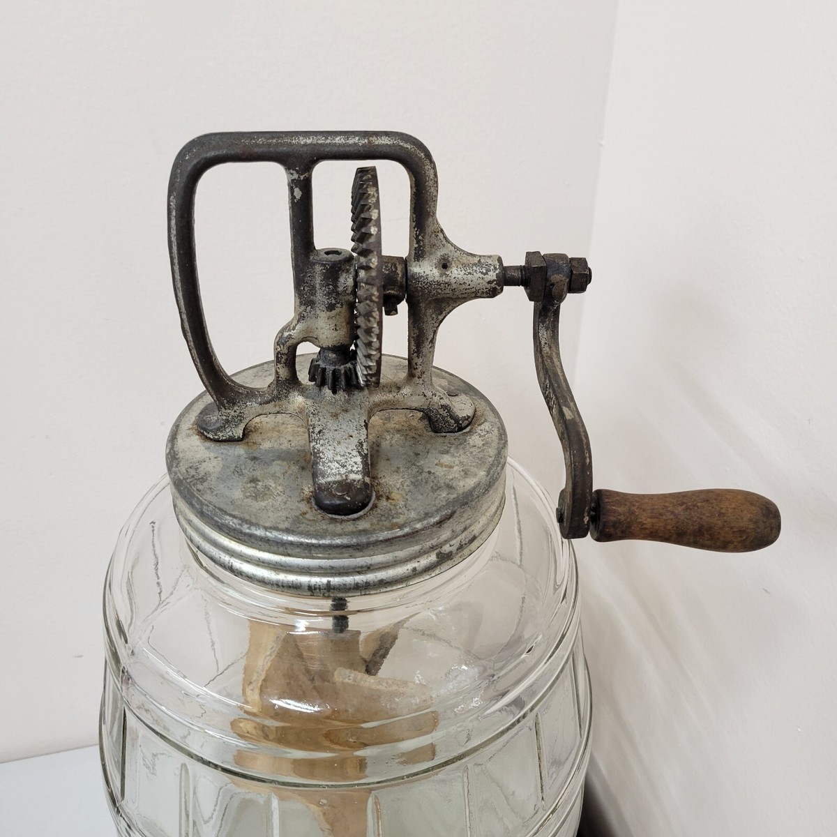 Butter Churn Cookie Jar Ebay