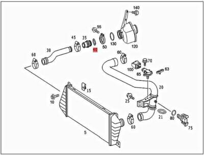 Genuine Mercedes Seal Ring W246 W242 903 905 906 909 A207 C117 ...