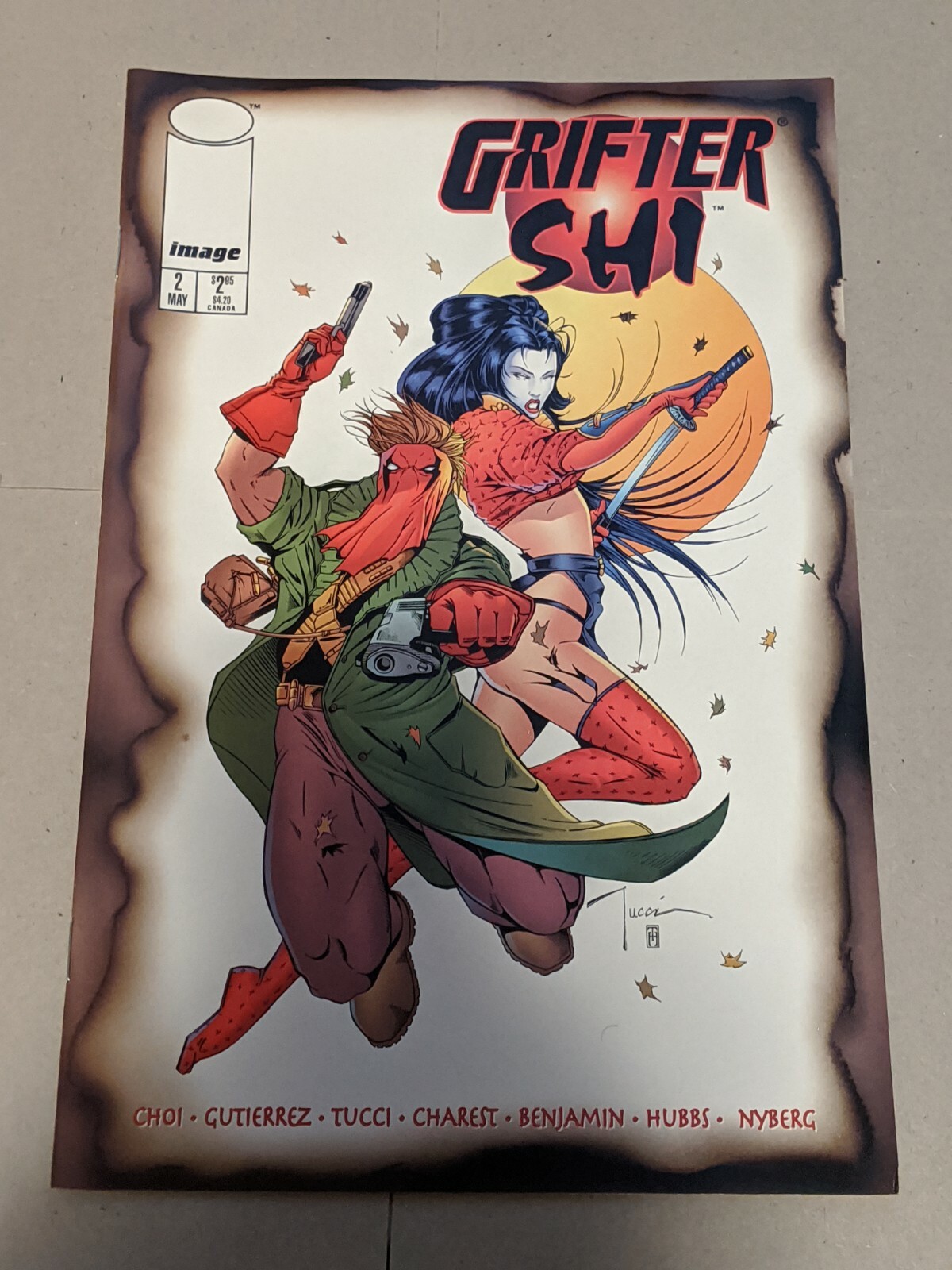 Grifter / Shi #2 May 1996 Image Comics Choi gutierrez Tucci Charest ...