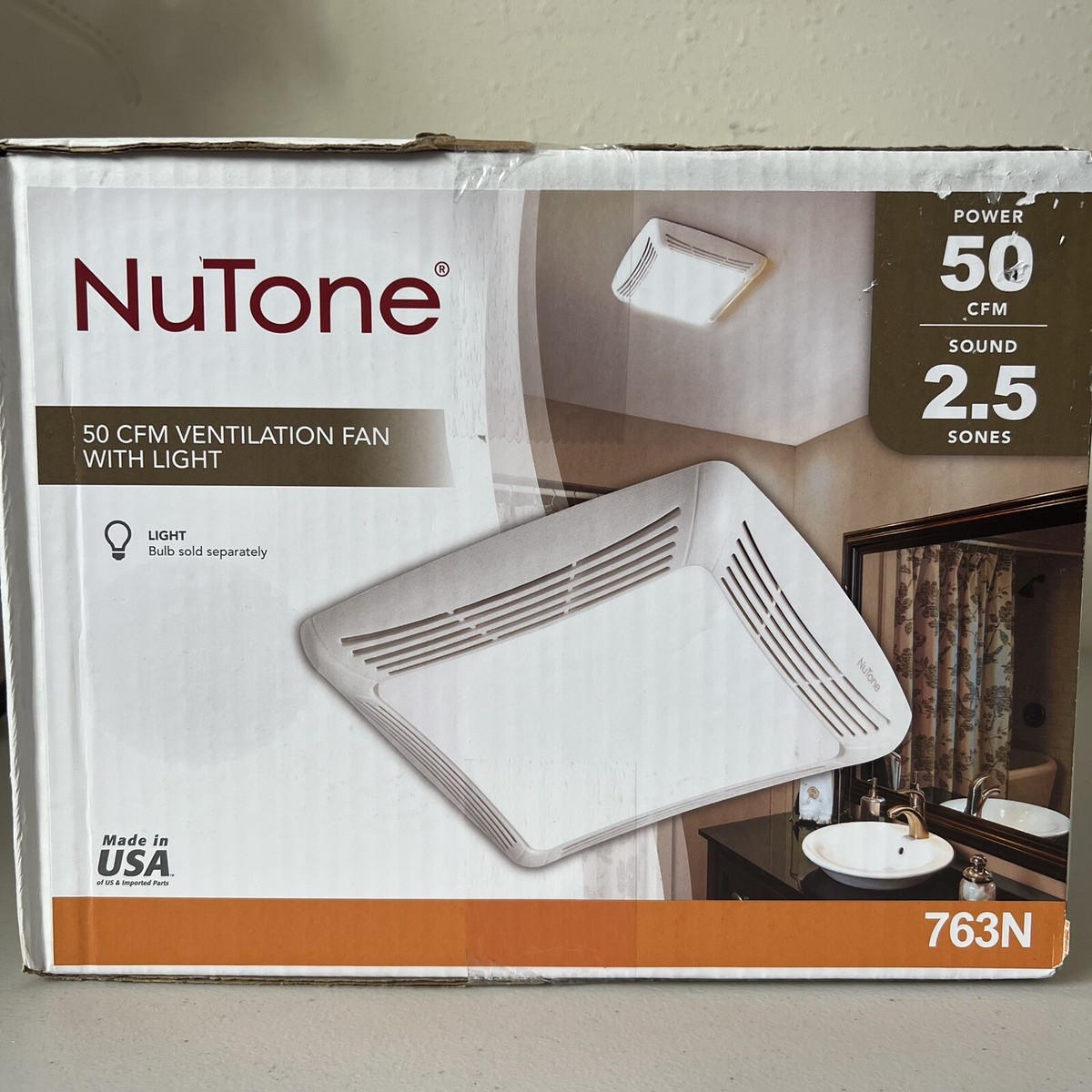 Nutone Ceiling Fans Bathroom | Shelly Lighting