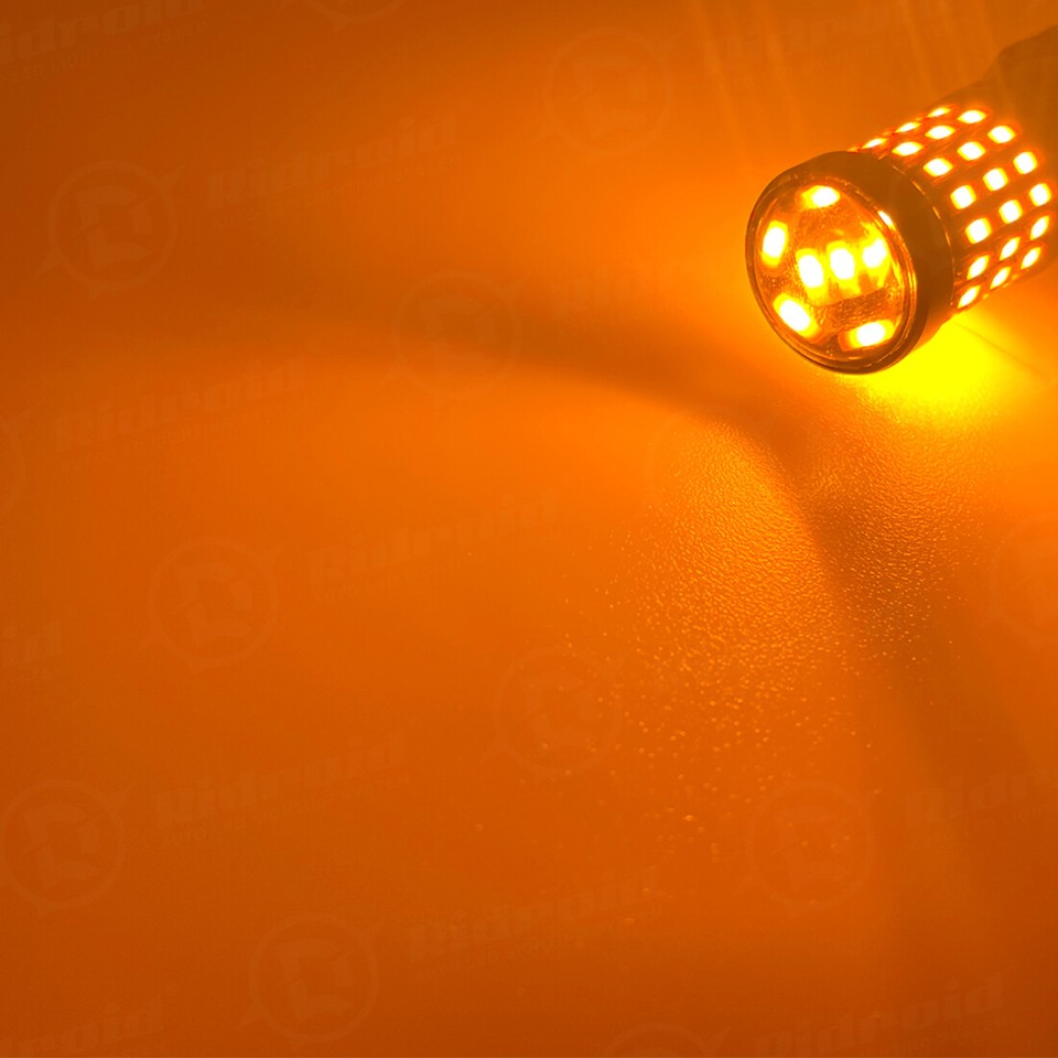 1156 7506 LED Reverse Canbus Backup Light Bulb Super Yellow Error Free ...