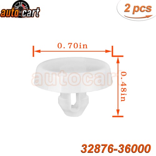 2pcs Brake Pedal Stopper 32876-36000 for 2005-2011 Kia Rio 2006-2011 ...