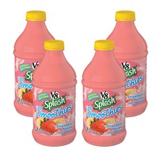 (4 Pack) V8 Splash Smoothies Strawberry Banana 46 Oz. for sale online ...