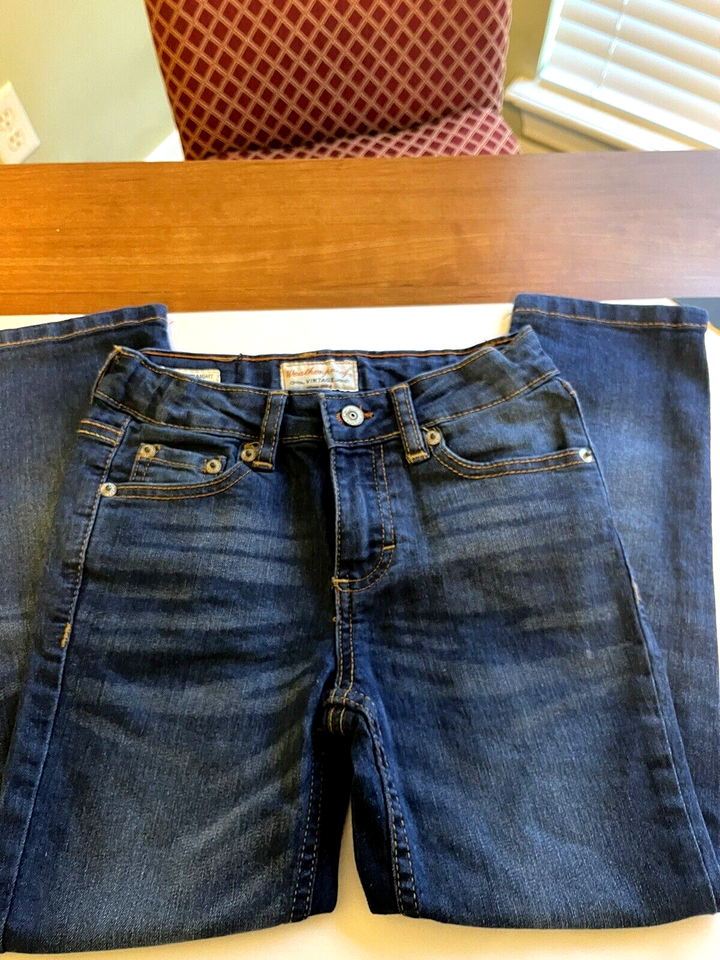 Vintage Weatherproof Blue Denim Vintage Straight Jeans Boys Size 6 | eBay