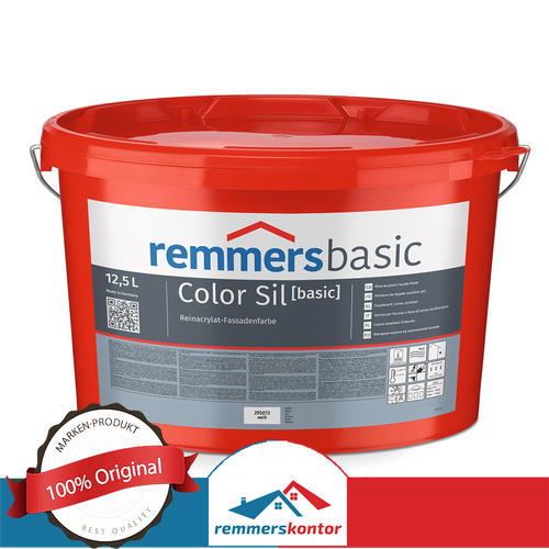 (14,79€/ l) Remmers Color Sil [basic] 12,5l weiß Fassadenfarbe ...