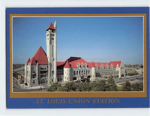 Postcard Union Station St. Louis Missouri USA | eBay
