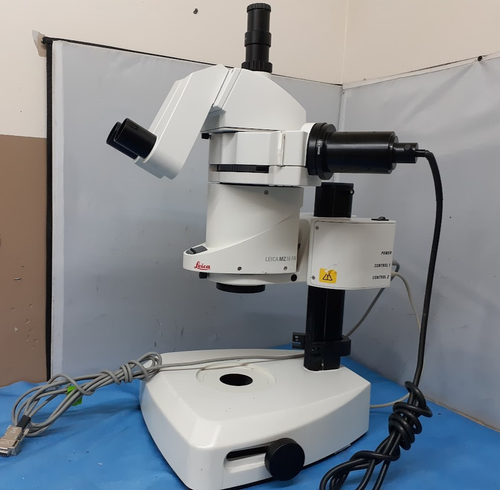 Leica MZ16 FA Fluorescent Stereo Microscope - missing parts - please ...