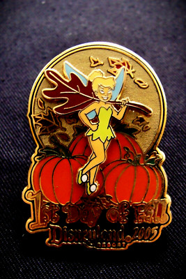Tinker Bell Pumpkin Patch 1st First Day of Fall Disney Pin 2005 LE 1500 ...