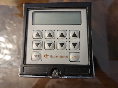 NEW EAGLE SIGNAL CONTROLS MICROPROCESSOR BASE SOLID STATE TIMER/COUNTER ...