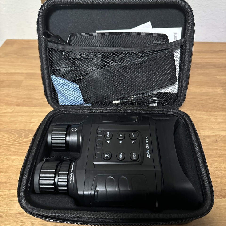 Oripik NV 80 Night Vision Binoculars Infrared 20X Optical & 4X Zoom NEW ...