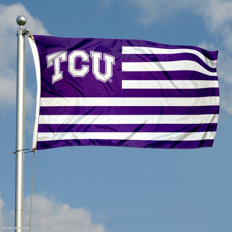 Texas Christian University TCU Flag for Alumni Nation | eBay