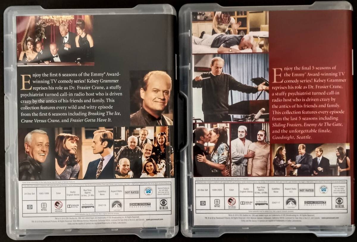 Frasier: The Complete Series (DVD, 2015, 44-Disc Set) for sale online ...
