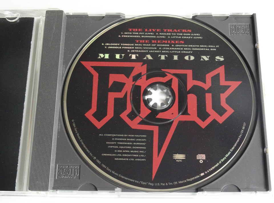 Fight - Mutations (CD, 1994, Epic Records) | eBay
