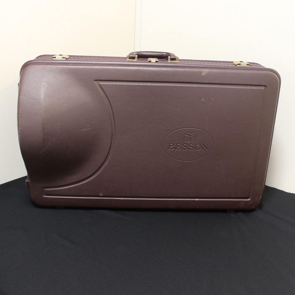 Besson Sovereign BE-968-2 Euphonium Silver Plated w/case | eBay