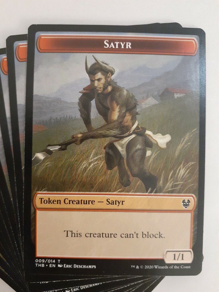 MTG (10) Satyr Token - Theros Beyond Death - THB 9/14 -Z27 | eBay