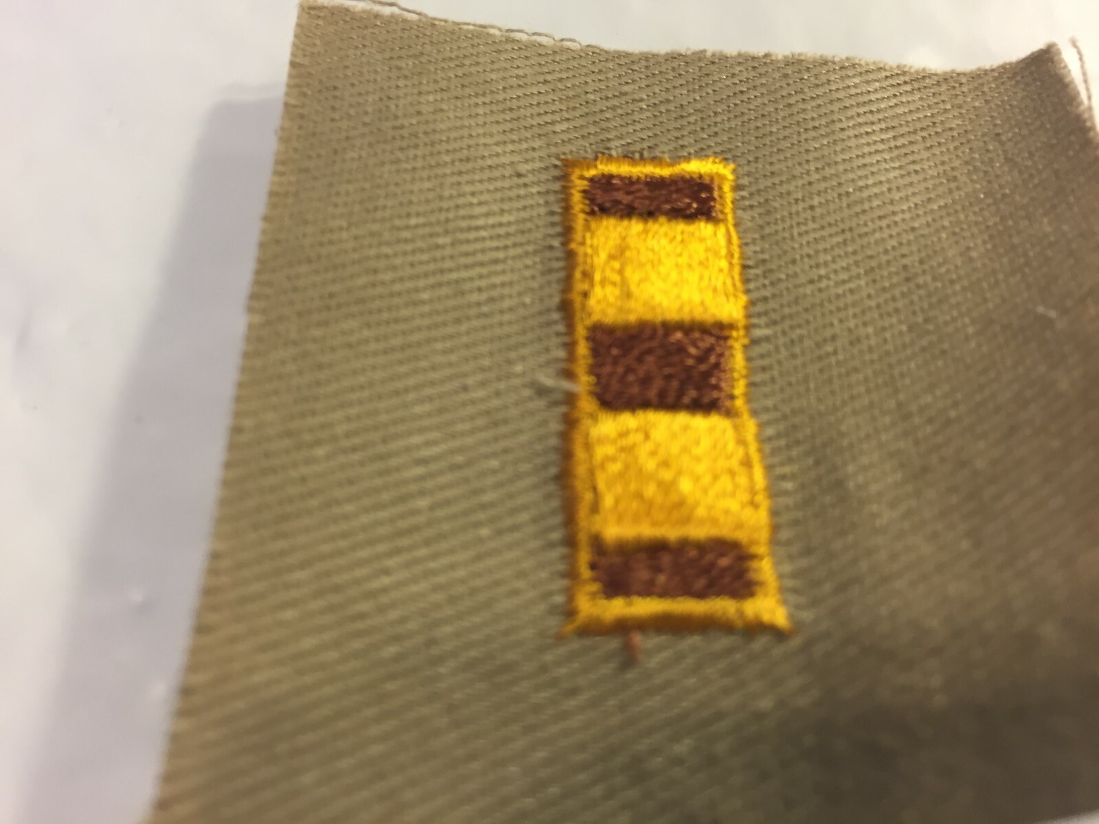 US Army Warrent Officer- WO2 Insignia Sew-on Khaki | eBay