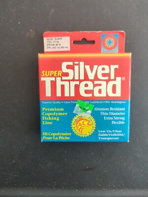 Super Siler Thread Fishing Line, 17lb Test, 275 Yds | eBay