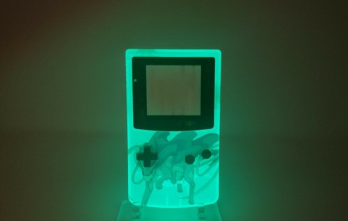 Pokemon Suicune Gameboy Color diy handheld housing shell gbc backlit ...