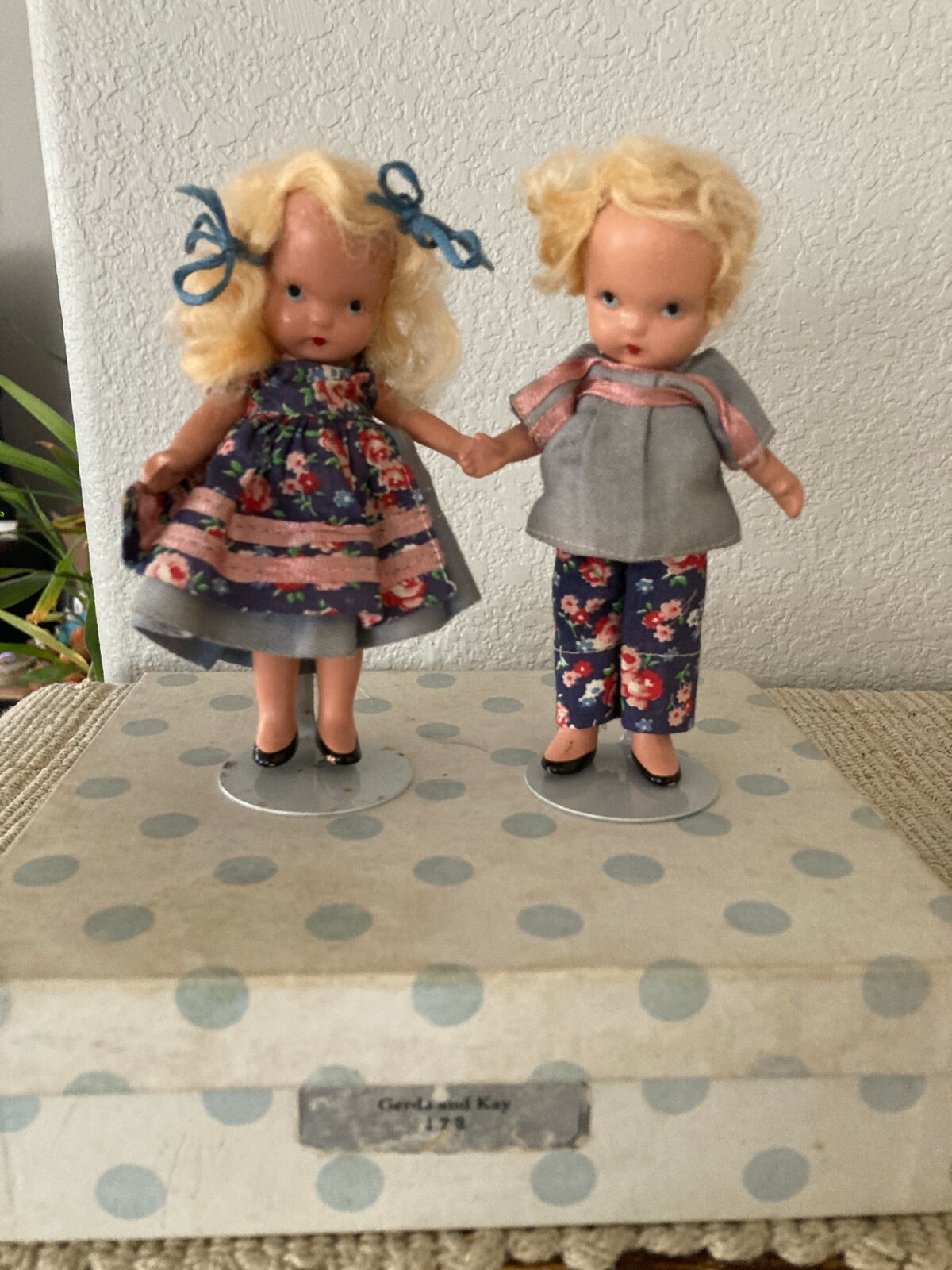 Nancy Ann Storybook Doll ~ #178 Gerda and Kay PT JT Very RARE Pair ...