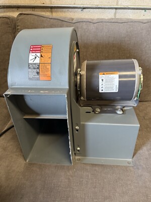DAYTON Belt Drive Fan & Blower Motor With 2C889 Blower Wheel & Housing ...