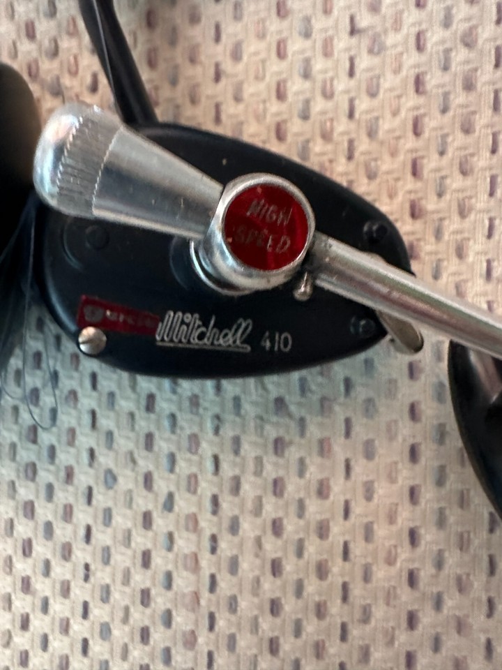 vintage Garcia Mitchell 410 spin fishing reel - good condition | eBay