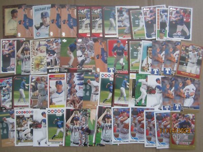 Huge Lot of (50) Michael Young Baseball Cards loaded Rangers | eBay