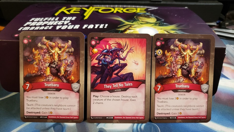 Unscanned Keyforge Prophetic Visions Deck. Wormhole Suite!! Anomaly ...