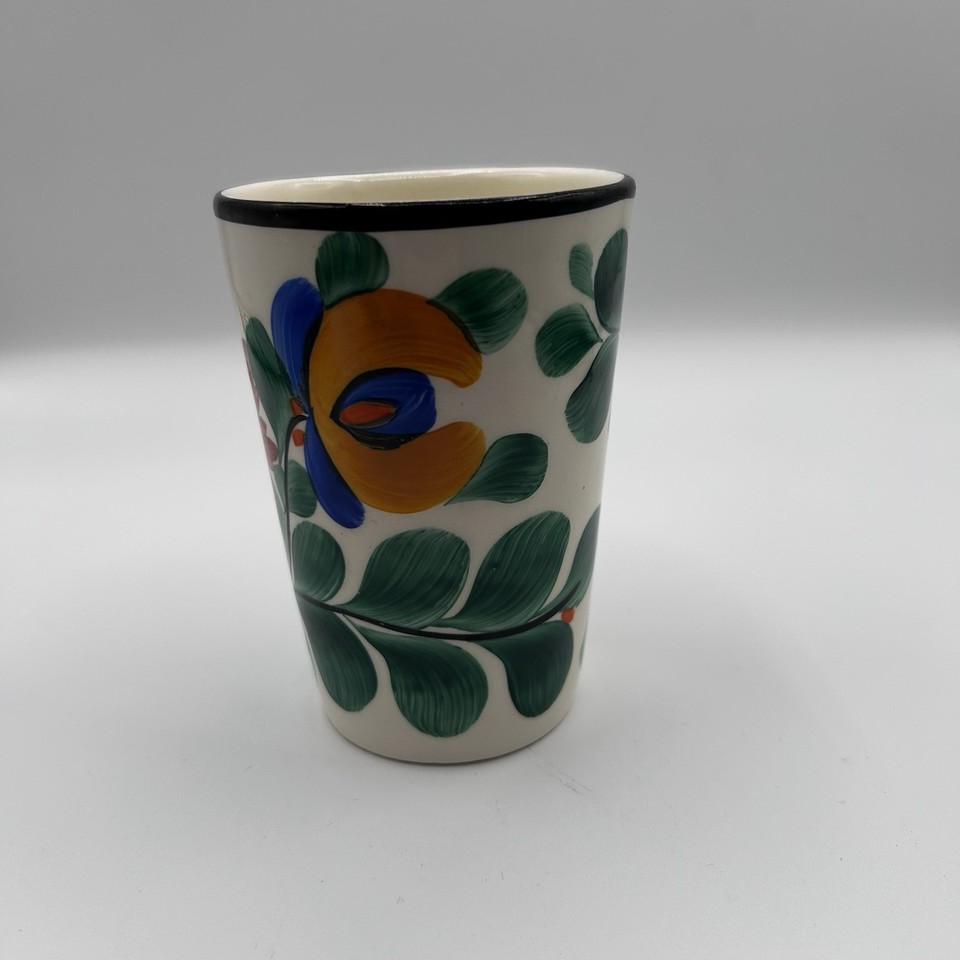 Hand Painted, Ditmar Urbach Ceramic Tumbler Made In Czechoslovakia ...