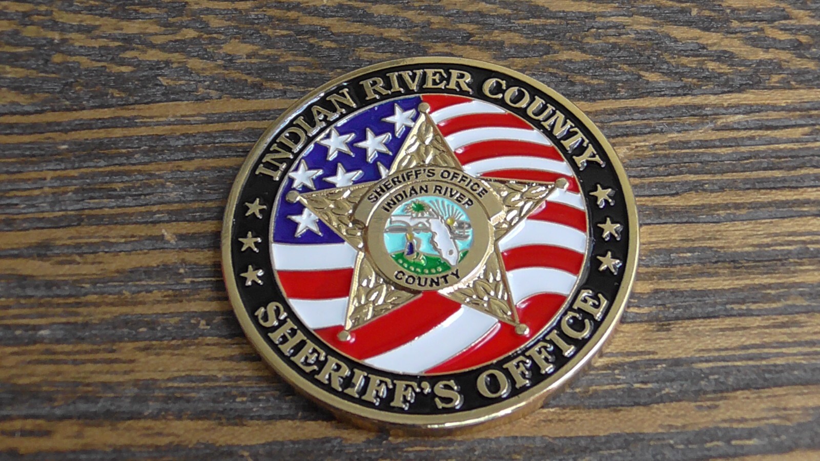 Indian River County FL Sheriffs Office Deputy Sheriff Challenge Coin ...