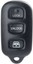 Toyota 4Runner 03-09 44D DOT Transponder Chip Key + HYQ12BBX Remote ...