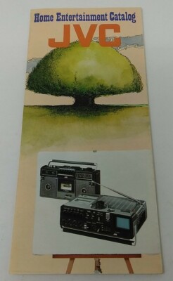 Vintage JVC Home Entertainment Catalog Brochure Pamphlet Booklet 1970's ...