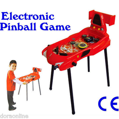 Kids Children Pinball Machine Table Electronic Pinball Game No.318A | eBay