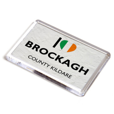 FRIDGE MAGNET - I Love Brockagh, County Kildare - Ireland | eBay UK