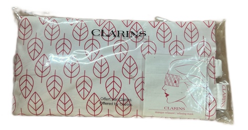 Clarins Hot and Cold Reusable Gel Based Microbeads Relaxing Spa Eye ...