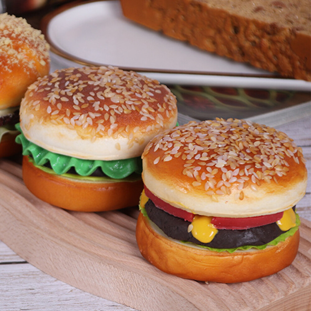 Fake Burger Food Props for Bakery & Restaurant Display (Beef) | eBay
