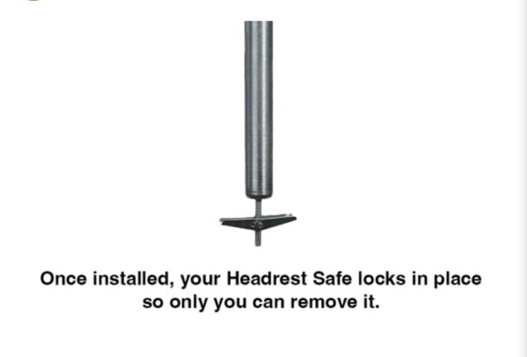 Car Headrest Safe Latest in Vehicle Safe Technology Keep Valuables ...