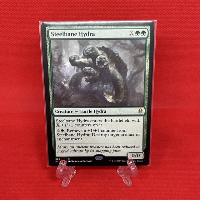 MTG Steelbane Hydra Throne of Eldraine 322 Regular Rare for sale online ...