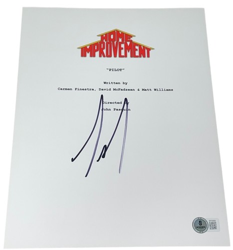 Tim Allen Signed Autograph Home Improvement "Pilot" TV Episode Script ...