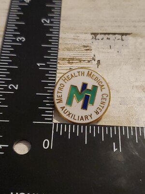 Metro Health Medical Center Auxillary Enamel Pin - Lapel, Hat rt | eBay