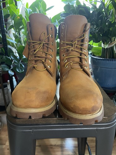 Timberland Size 12 Vintage USA Made Leather Boots Wu-Tang Men Vibram ...