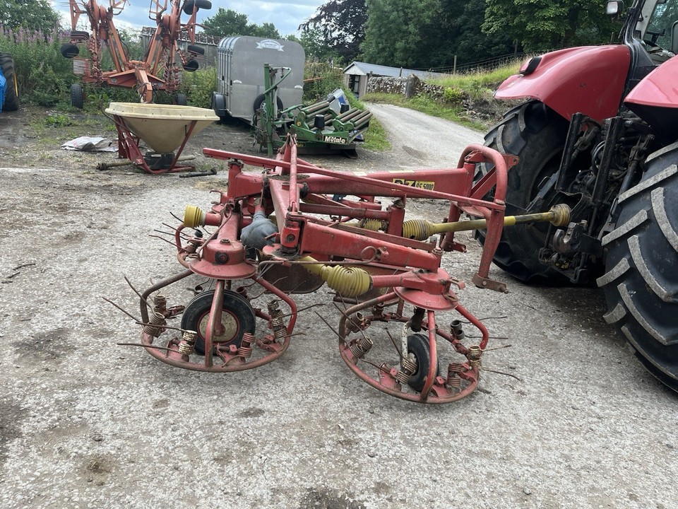 Pz Haybob 5000 Tedder. Rake Tractor Loader Trailer Mower Baler Topper ...