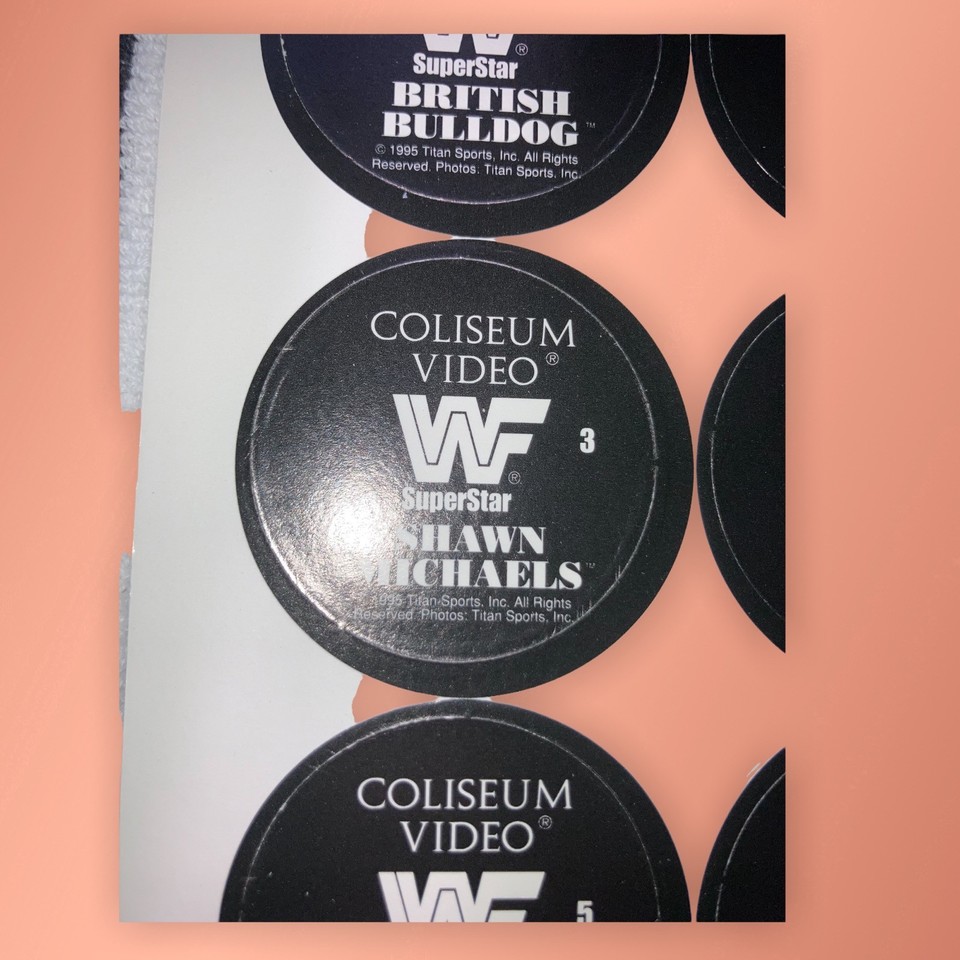 WWF MEMORABILIA Coliseum Video 1 POG Shawn Michaels (BRAND NEW) | eBay