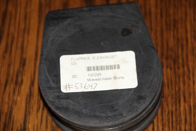 Replacement 3 inch exhaust flapper boat marine mastercraft | eBay