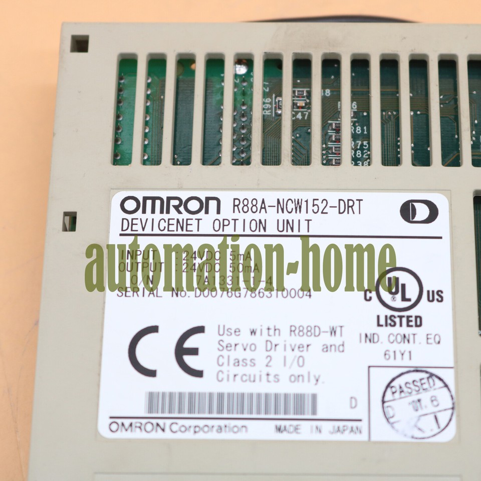 USED 1PC Omron NS card R88A-NCW152-DRT R88A-NCW152-DRT Tested GOOD#XR ...