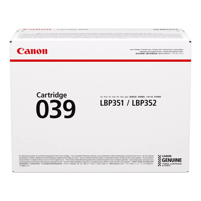 Canon 039 LBP351 / LBP352 Black Toner Cartridge, Sealed Box | eBay